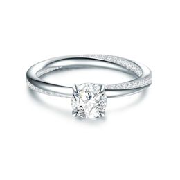 Trilani Ring Damen Gr&ouml;&szlig;e 50 silber
