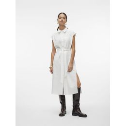 V&eacute;ro Moda VERO MODA Blusenkleid 'Mymilo' Damen Gr&ouml;&szlig;e 42 wei&szlig; Winterkleid