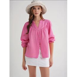 Mixray Blouse female Pink size M
