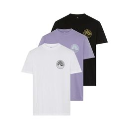 Quiksilver Herren T-Shirt &raquo;MINIDISCO 3PACK&laquo; 3 tlg. sportlicher Stil, Kurzarm, f&uuml;r Alltag und Freizeit S