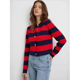 Hiccup Knit Cardigan female Red size M