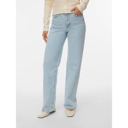 V&eacute;ro Moda Vero Moda Damen High-waist-Jeans &raquo;VMTESSA HR WIDE JEANS RA3052 GA NOOS&laquo; 29, L&auml;nge 32
