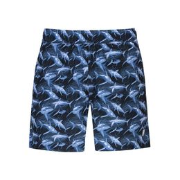 Mey Board Shorts 'Shark Frenzy' male Blue size M