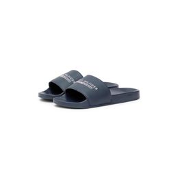 Tommy Hilfiger Herren Pantolette &raquo;Tommy Hilfiger RAISED POOL SLIDE&laquo; , Sommerschuh, Badeschuh, Haussschuh mit Logoschriftzug 44