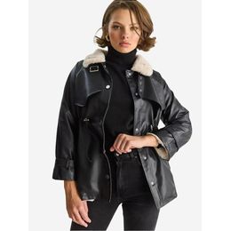 Bianco Lucci Winter Jacket female Black size L