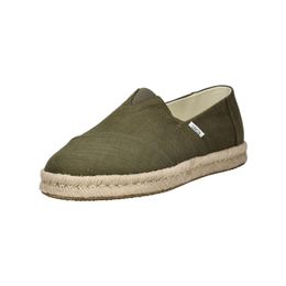 Toms Shoes Toms Damen TOMS Espadrille &raquo;TOMS Halbschuhe Textil&laquo; gr&uuml;n 44,5