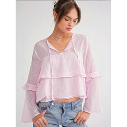 Mixray Blouse female Pink size L