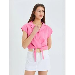 Mixray Blouse female Pink size S