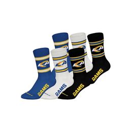 Huddle Socks ' Los Angeles Rams ' male Blue, Yellow, Black, White size 39-42