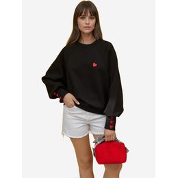 Hiccup Sweatshirt female Black size XXS