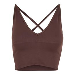 aim'n Aim'n Sports Bra female Brown size S