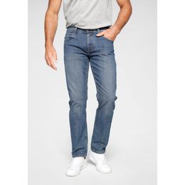 Wrangler Herren Straight-Jeans &raquo;Authentic Straight&laquo; grau 34, L&auml;nge 32