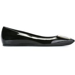 Roger Vivier Ballerinas - Flat Shoes Black - Gr. 40 (EU) - in Schwarz - f&uuml;r Damen