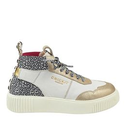 CRICK IT Crickit High-Top Sneaker - Sneaker REBEKA - Gr. 37 (EU) - in Wei&szlig; - f&uuml;r Damen