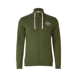 s.Oliver Zip-Up Hoodie male Green size 2XL