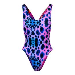 Kalaia Swimsuit 'Racer Back Reversible Swimsuit' female Purple size L