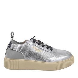 CRICK IT Crickit Low-Top Sneaker - Sneaker OAKLI - Gr. 37 (EU) - in Silber - f&uuml;r Damen