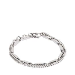 COEUR DE LION Armband - Armband Twisted Layers - Gr. ONE SIZE - in Silber - f&uuml;r Damen