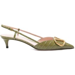 Valentino Garavani Hohe Schuhe - With Heel Green - Gr. 36,5 (EU) - in Gr&uuml;n - f&uuml;r Damen
