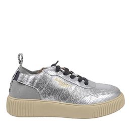 CRICK IT Crickit Low-Top Sneaker - Sneaker OAKLI - Gr. 36 (EU) - in Silber - f&uuml;r Damen