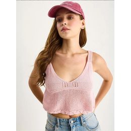 Bianco Lucci Knitted Top female Pink size S/L