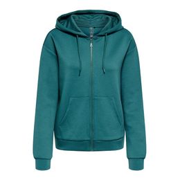 Only Play Athletic Zip-Up Hoodie 'ONPLounge' female Green size XS