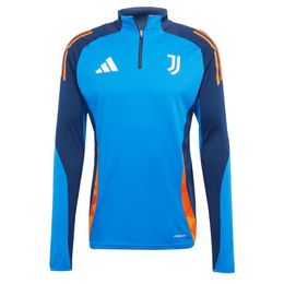 adidas Performance Funktionsshirt 'Juventus Tiro 24' Herren Gr&ouml;&szlig;e M azur / dunkelblau / orange / wei&szlig;