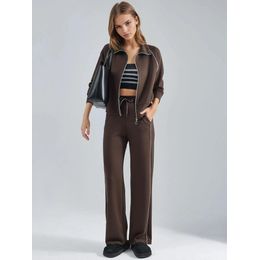 Hiccup Sweatsuit female Brown size M