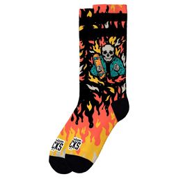American Socks Socks 'Welcome to Hell' male Black size 41-46