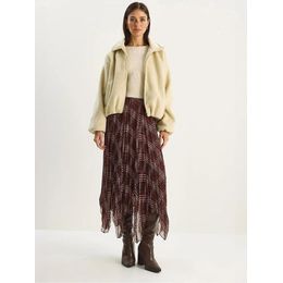Bianco Lucci Skirt female Brown size S