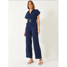 Bianco Lucci Jumpsuit female Blue size L