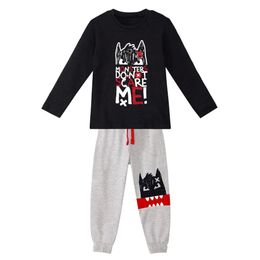 Denokids Set 'Fearless' Jungen Gr&ouml;&szlig;e 128 dunkelblau