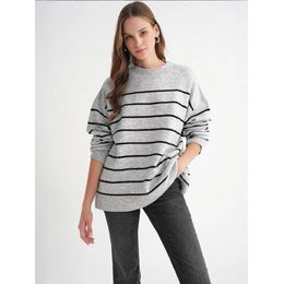 Mixray Oversized Sweater female Grey size S/L