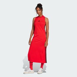 adidas Sportswear Sportkleid 'Essentials' Damen Gr&ouml;&szlig;e XS knallrot / schwarz