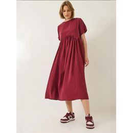Bianco Lucci Kleid Damen Gr&ouml;&szlig;e 40 bordeaux Winterkleid