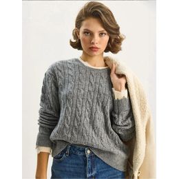 Bianco Lucci Sweater female Grey size S/L