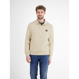 Lerros Herren Lerros Langarm-Poloshirt &raquo;Lerros Sweat-Poloshirt f&uuml;r Herren&laquo; XL
