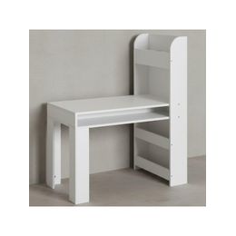 KADIMA DESIGN Kinderschreibtisch 90x50x110 cm Maltisch Kinderzimmer mit Regal, | Gr.: onesize