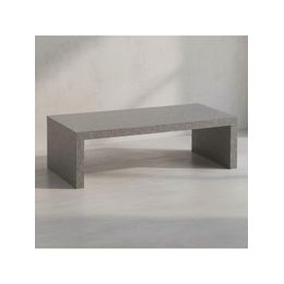 KADIMA DESIGN Couchtisch 110x55x35 cm Sofatisch in Beton-Optik Zeitlos, Design in Grau | Gr.: onesize