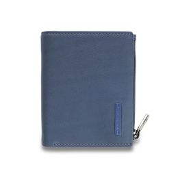 Roncato Detroit Geldb&ouml;rse RFID Schutz Leder 8 cm in denim | Gr.: onesize