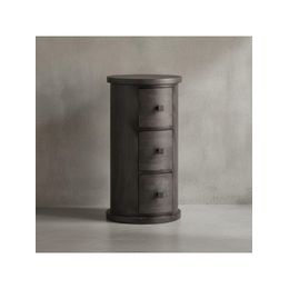KADIMA DESIGN Design Sideboard Mango Massivholz 34x65x34 cm, Schr&auml;nkchen | Gr.: onesize
