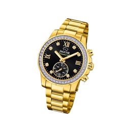 Multifunktion-Armbanduhr Jaguar Connected gold mittel (ca. 36,5mm) | Gr.: onesize