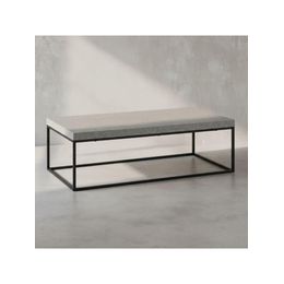KADIMA DESIGN Couchtisch 120x60x38 cm Sofatisch in Beton-Optik Modern, Design in Grau | Gr.: onesize