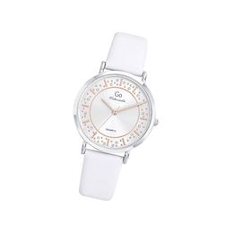 Analog-Armbanduhr Girl Only Mademoiselle wei&szlig; mittel (ca. 34mm) | Gr.: onesize