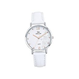 Armbanduhr-Analog wei&szlig; mittel (ca. 34mm) Girl Only Mademoiselle | Gr.: onesize