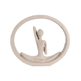 Home&Styling Collection Yoga-Figur in beige | Gr.: onesize