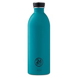 24Bottles Edelstahl Trinkflasche Urban Bottle Atlantic Bay 1 l in blau | Gr.: onesize