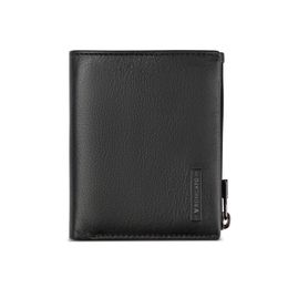 Roncato Detroit Geldb&ouml;rse RFID Schutz Leder 8 cm in nero | Gr.: onesize