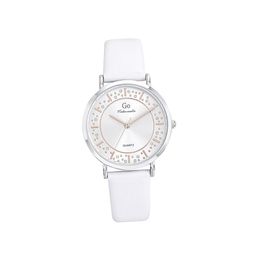 Armbanduhr-Analog wei&szlig; mittel (ca. 34mm) Girl Only Mademoiselle | Gr.: onesize