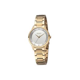 Regent Uhren Armbanduhr-Analog gold mittel (ca. 33mm) Regent Metallarmband | Gr.: onesize